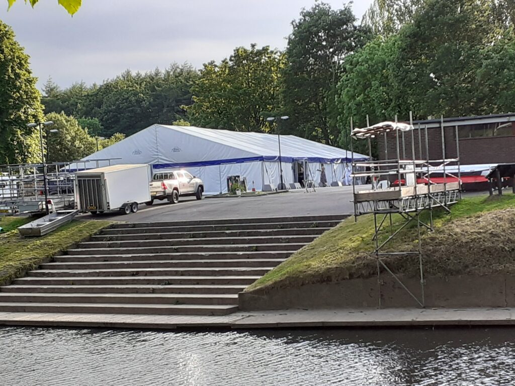 New site for Prizegiving - Durham Regatta